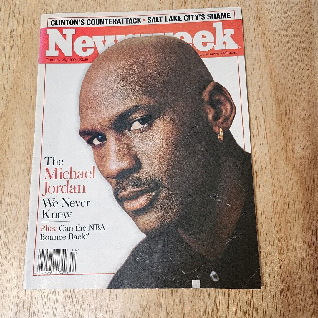 Michael Jordan Newsweek Magazine January 25, 1999 Great Condition ...