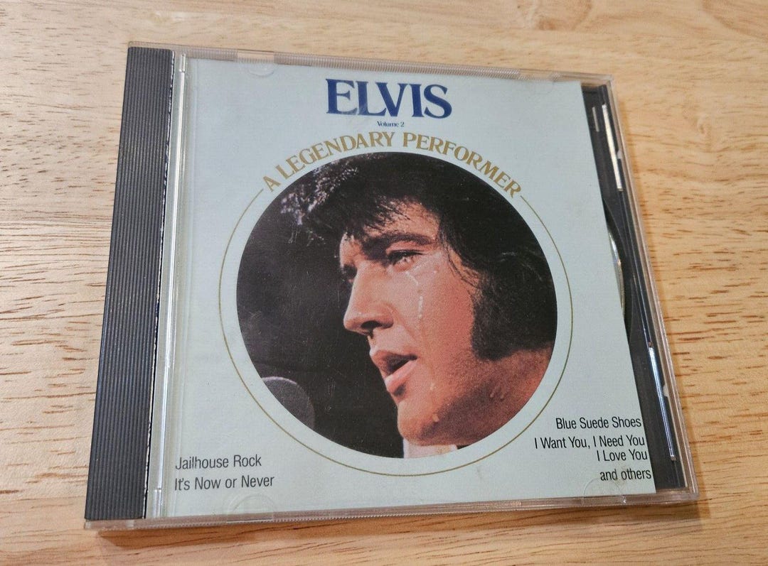 Elvis Presley - Elvis A Legendary Performer, Volume 1 (CD) 1989 VG ...
