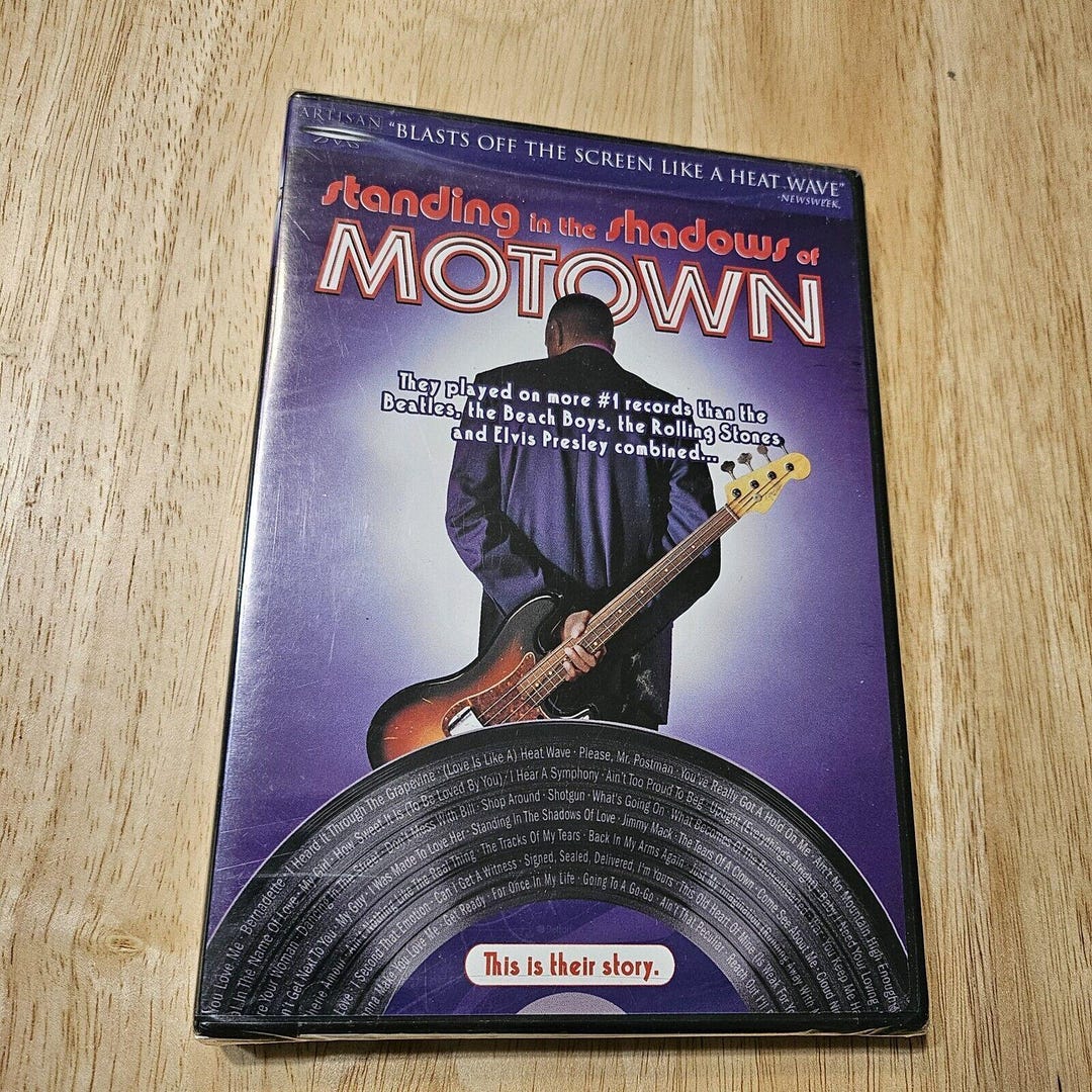 Standing in the Shadows of Motown DVD History of Motown New and Sealed ...