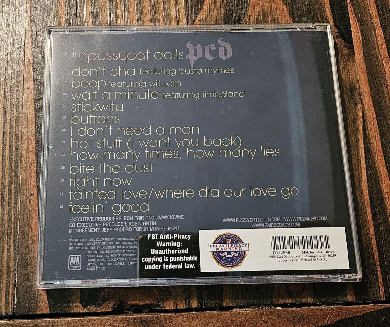 The Pussycat Dolls - PCD - Music CD in Good Condition 2005 Release - Etsy