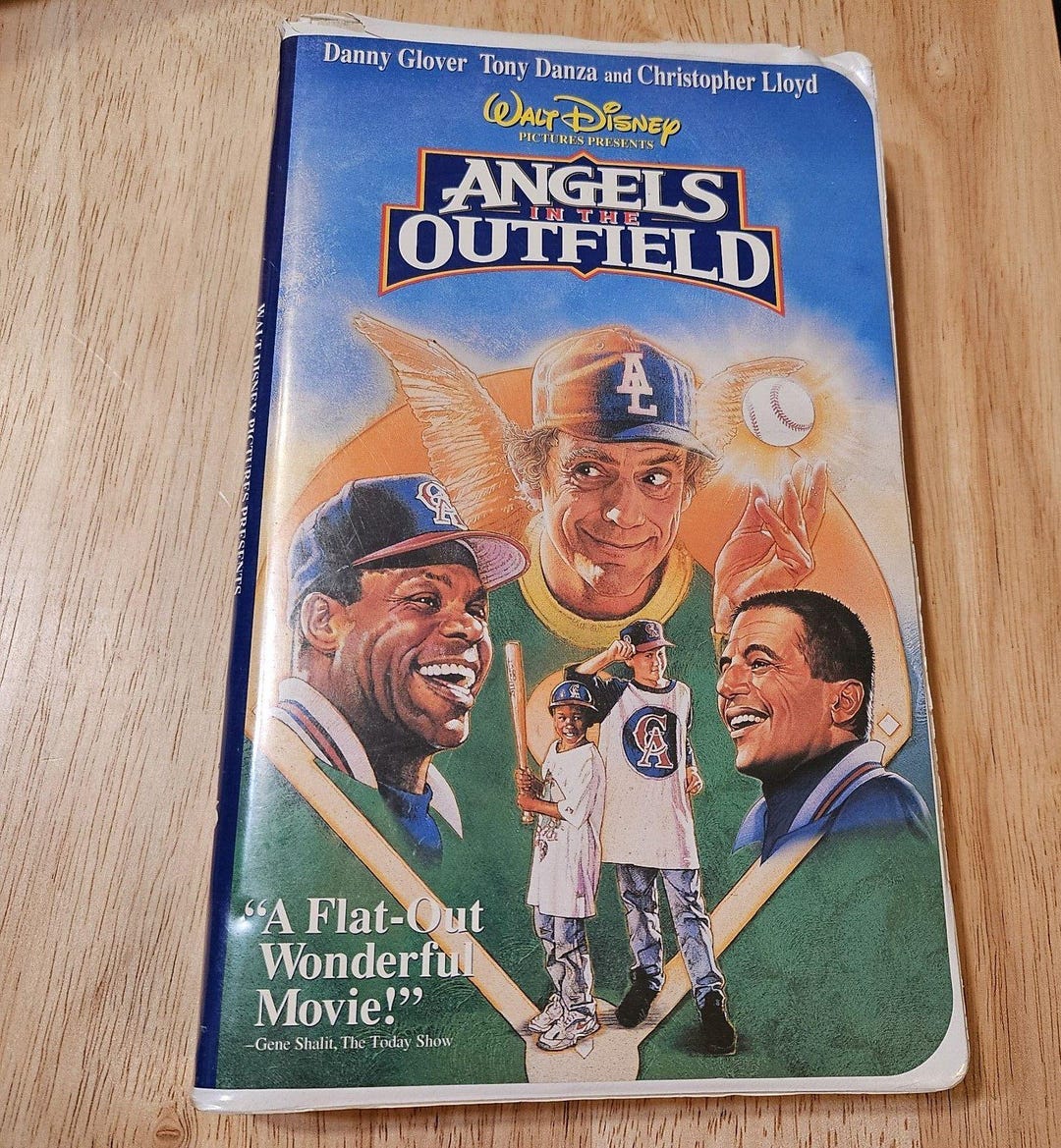 Angels in the Outfield (VHS, 1995) Danny Glover Christopher Lloyd - Etsy