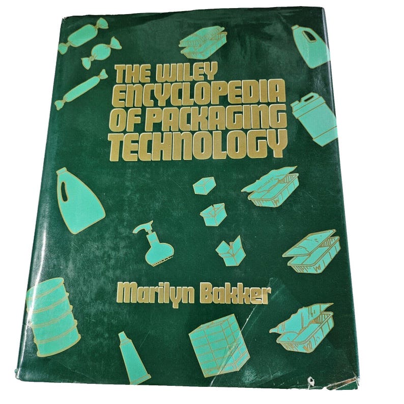 The Wiley Encyclopedia of Packaging Technology Bakker HC - Etsy