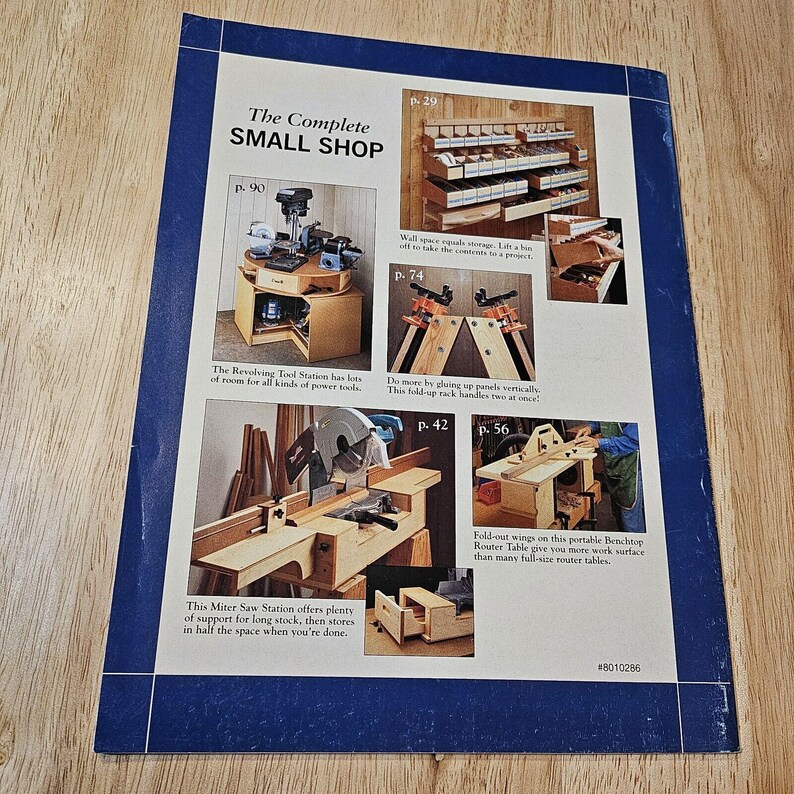Vintage the Complete Small Shop August Home Publications Magazine 2004 ...