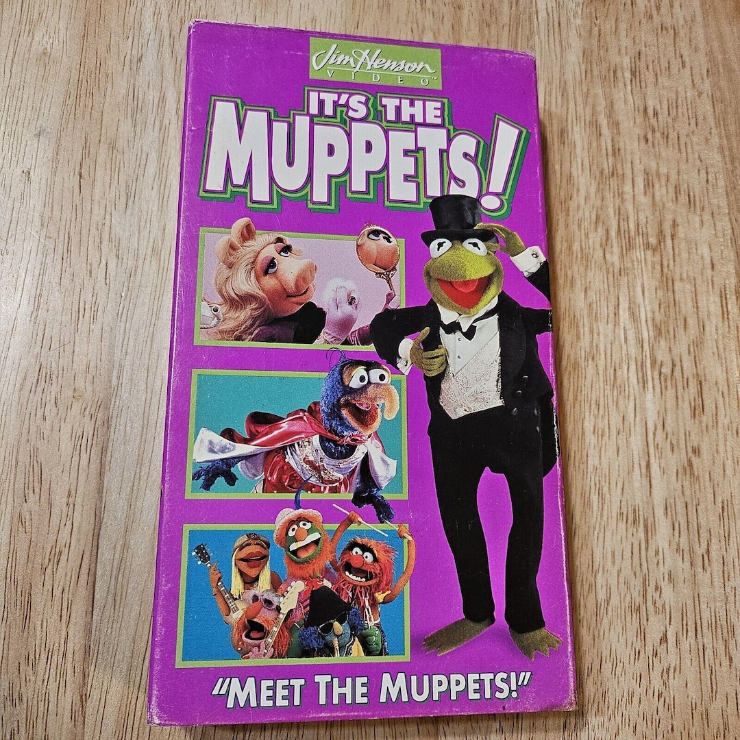 Its the Muppets Meet the Muppets" VHS 1993 Video Tape Jim Henson Rare ...