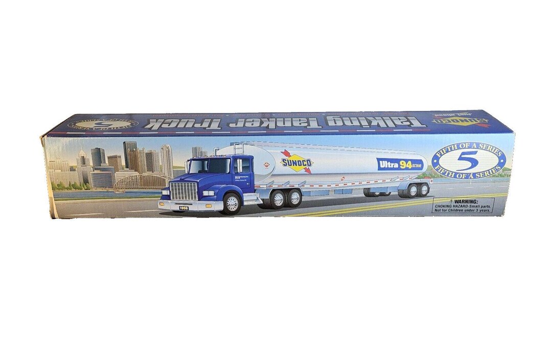 Vintage Sunoco Talking Tanker Truck 5th of a Series Diesel Working Lights 1998 - Etsy