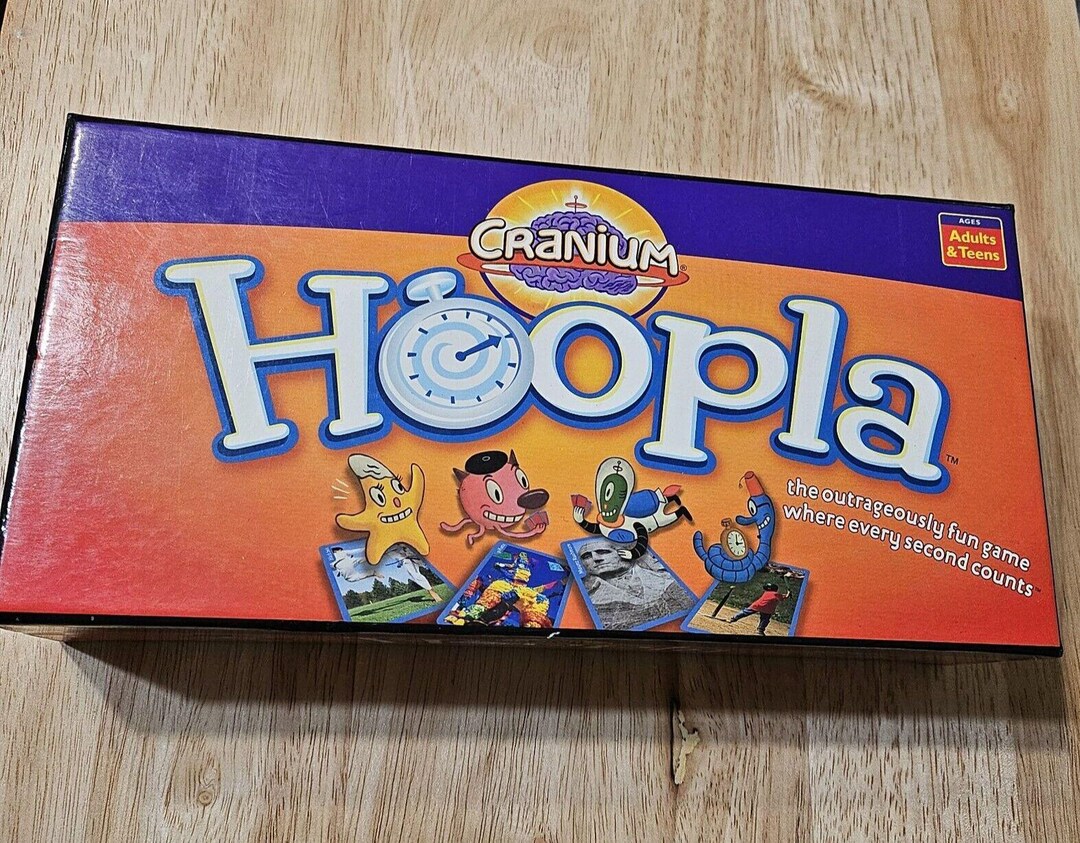 Cranium Hoopla Game - the Outrageously Fun Game Where Every Second ...