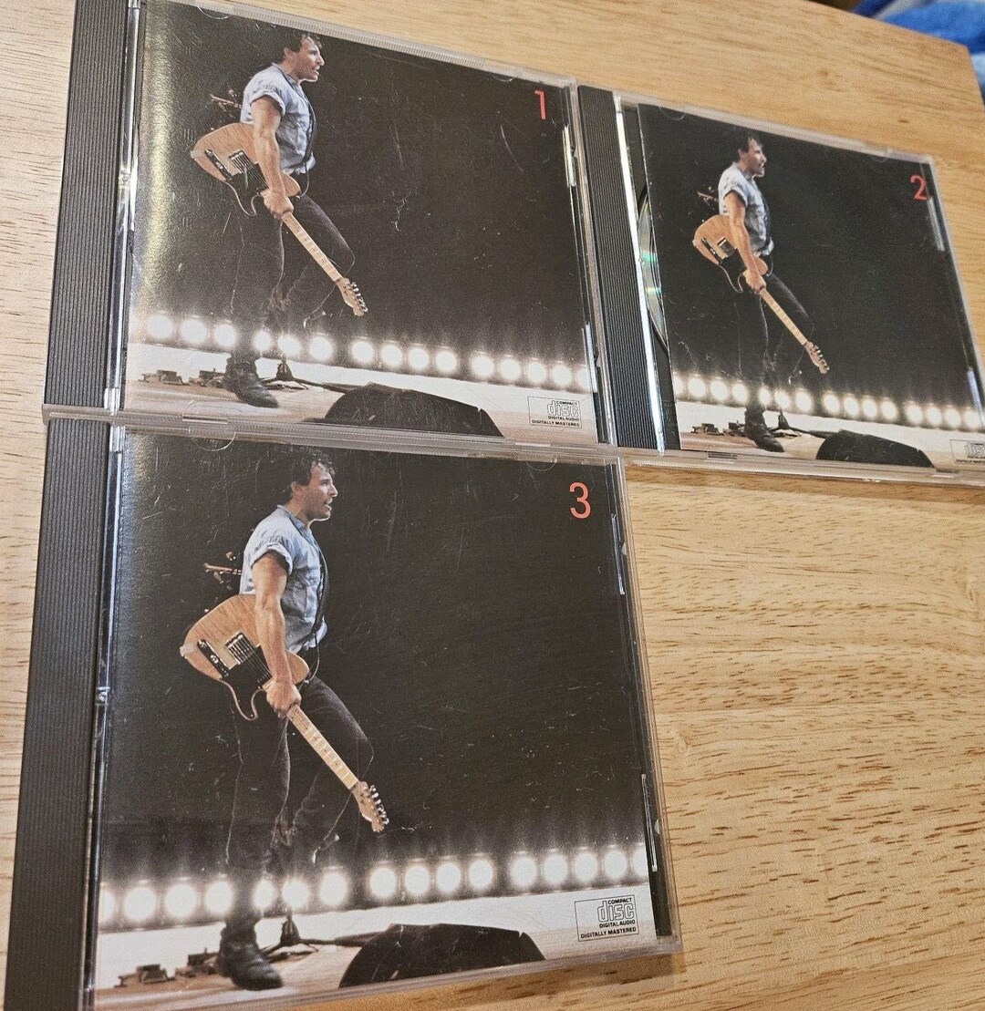 Bruce Springsteen Live 1975-85 3 CD Set Pre-owned Good Condition Tested ...