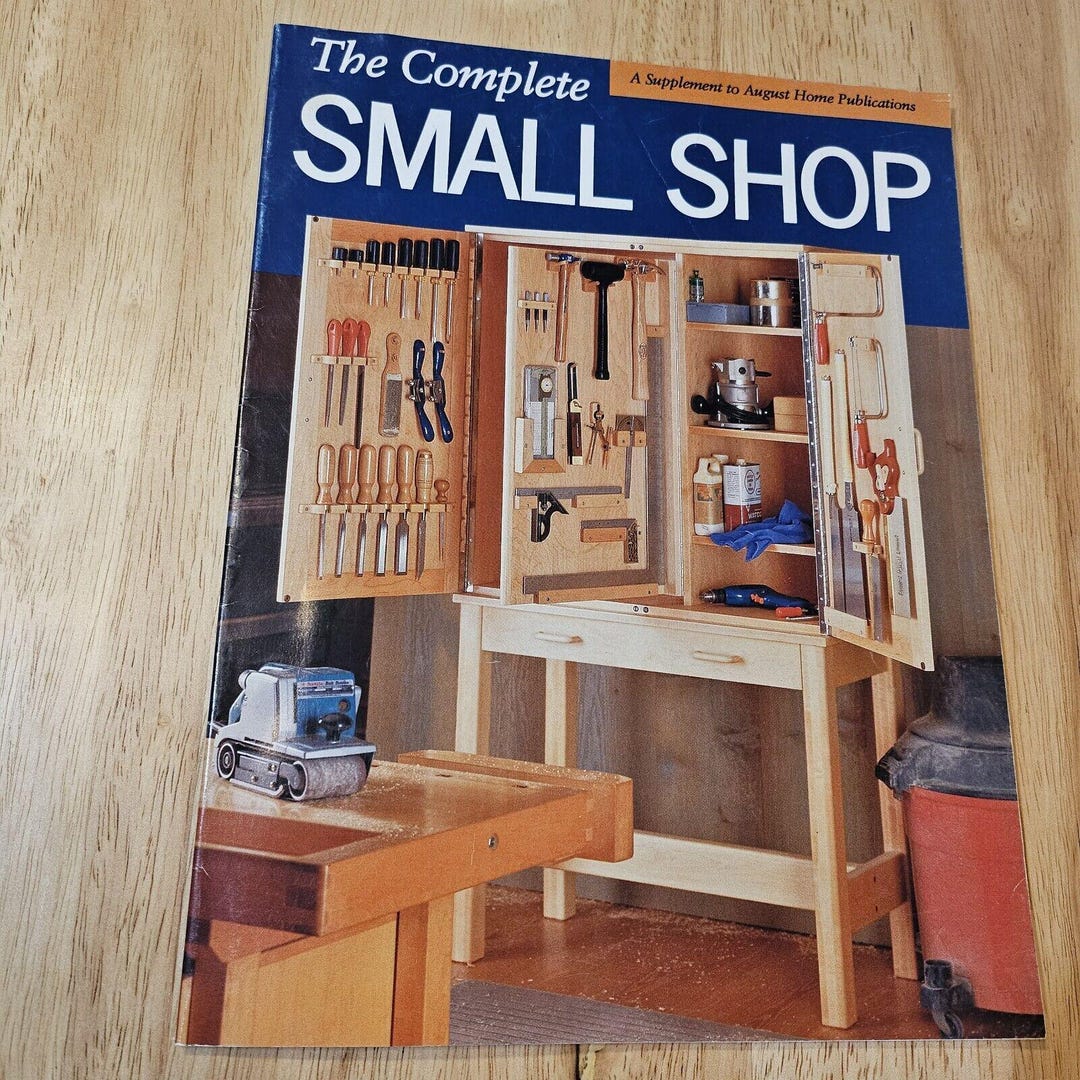 Vintage the Complete Small Shop August Home Publications Magazine 2004 ...