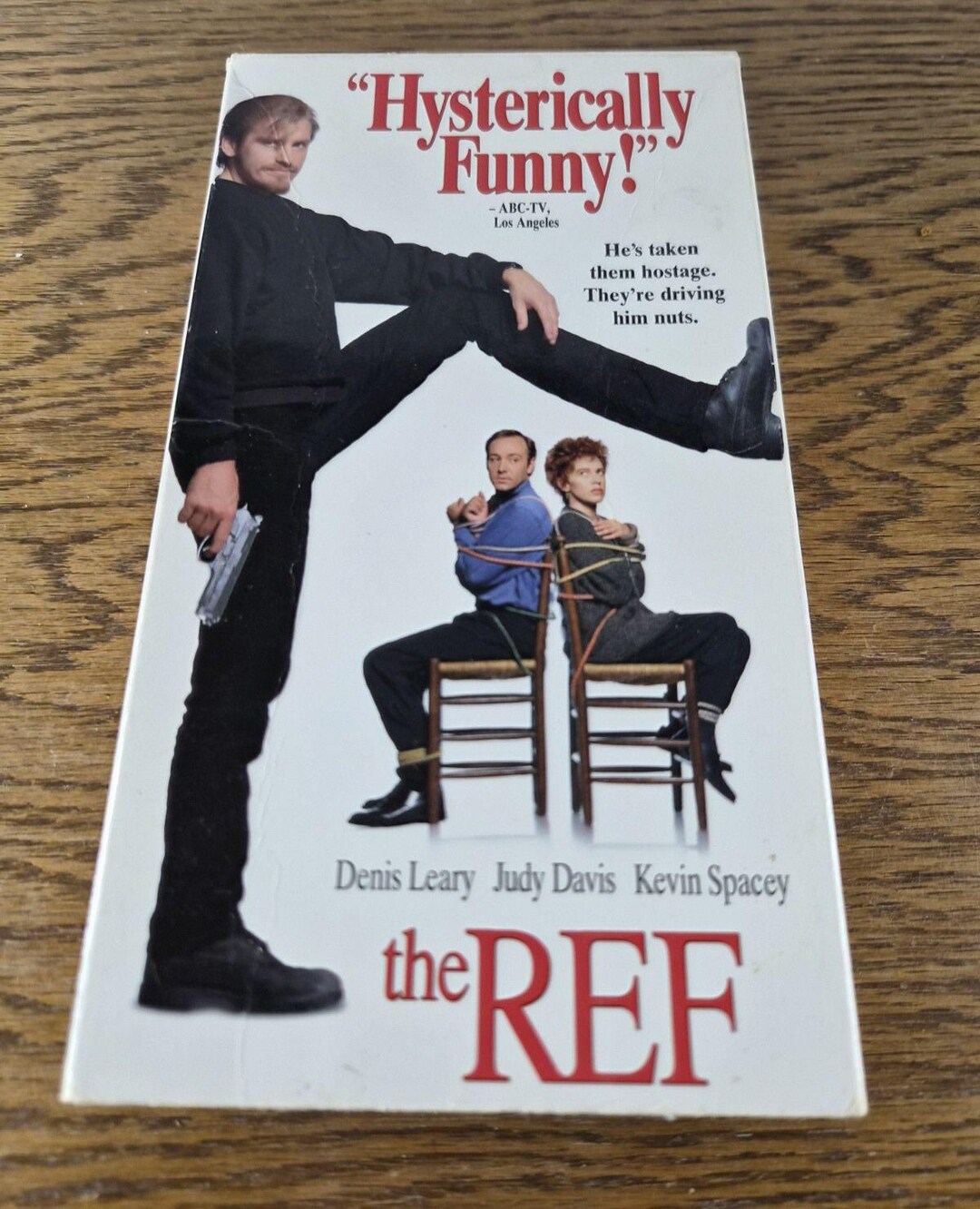 The Ref - VHS - Denis Leary - Kevin Spacey - 1994 -dark Comedy - Etsy