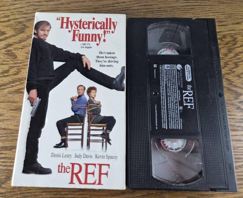 The Ref - VHS - Denis Leary - Kevin Spacey - 1994 -dark Comedy - Etsy