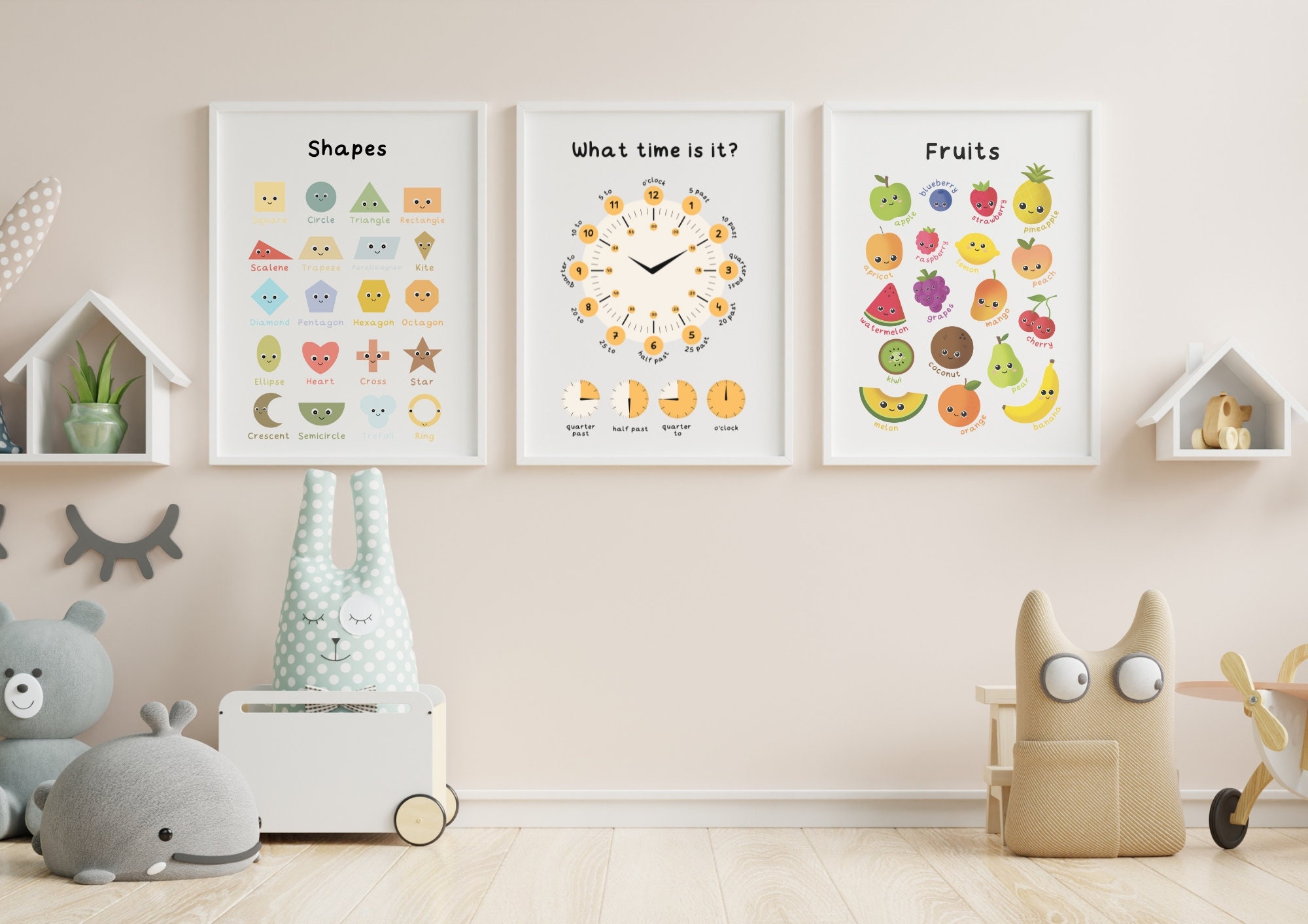 Verb to Be Educational Poster Set, ESL Classroom Decor, Learning ...
