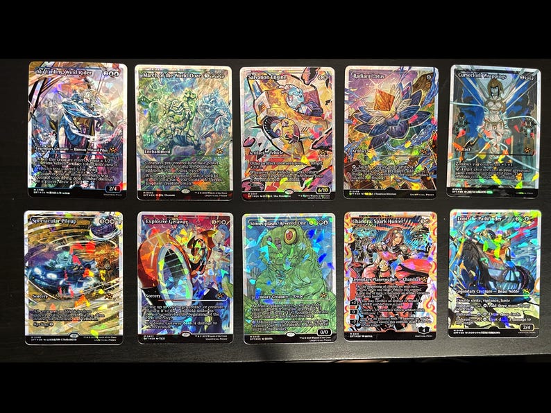 Set of 4 Proxies - Any 4 Cards - Your Choice - Etsy