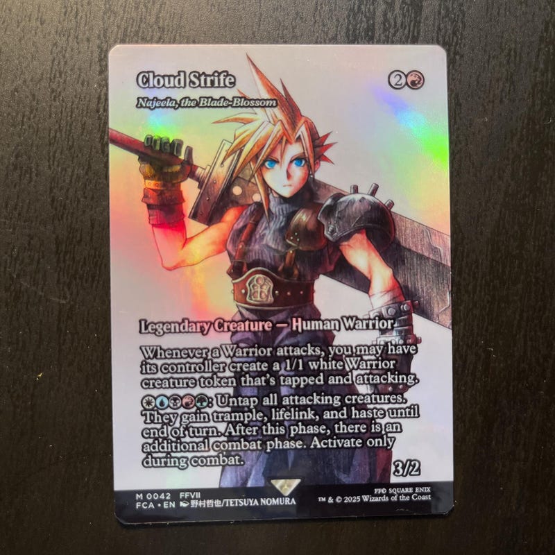 Cloud Strife Mtg Box - Etsy