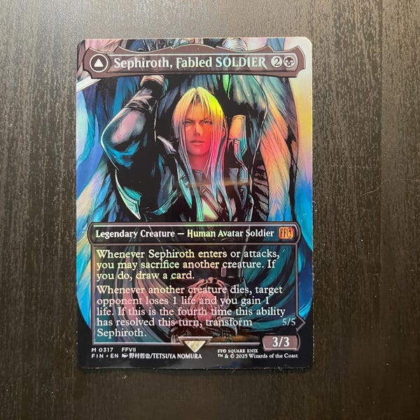 Mtg Sephiroth Fabled - Etsy