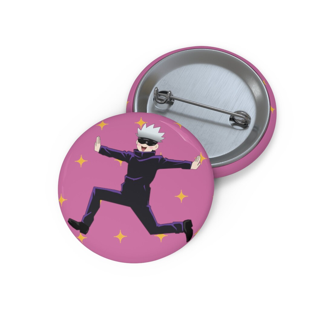 Gojo Pin Button - Etsy