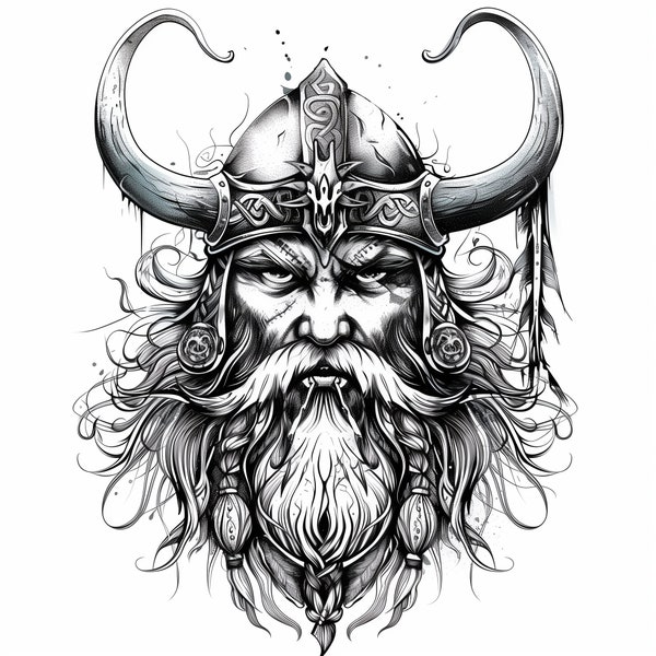 Viking Tattoo - Etsy