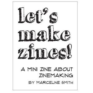 Zinemaking Guide - Let's Make Zines - Digital PDF - Etsy