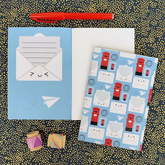 Happy Mail Kawaii Pocket Notebook | Etsy