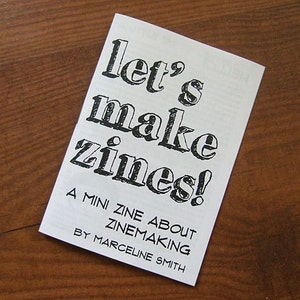 Zinemaking Guide - Let's Make Zines - Digital PDF - Etsy