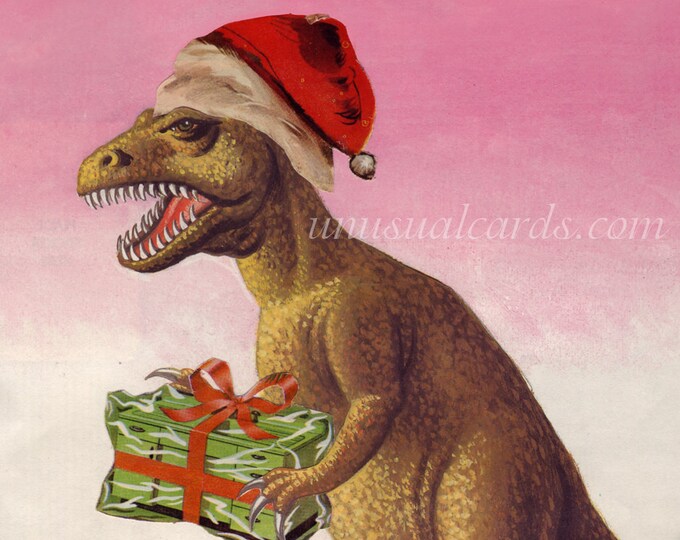 Santa Claws - Seasonal Box Set of Dinosaur Christmas Cards From Unusual ...