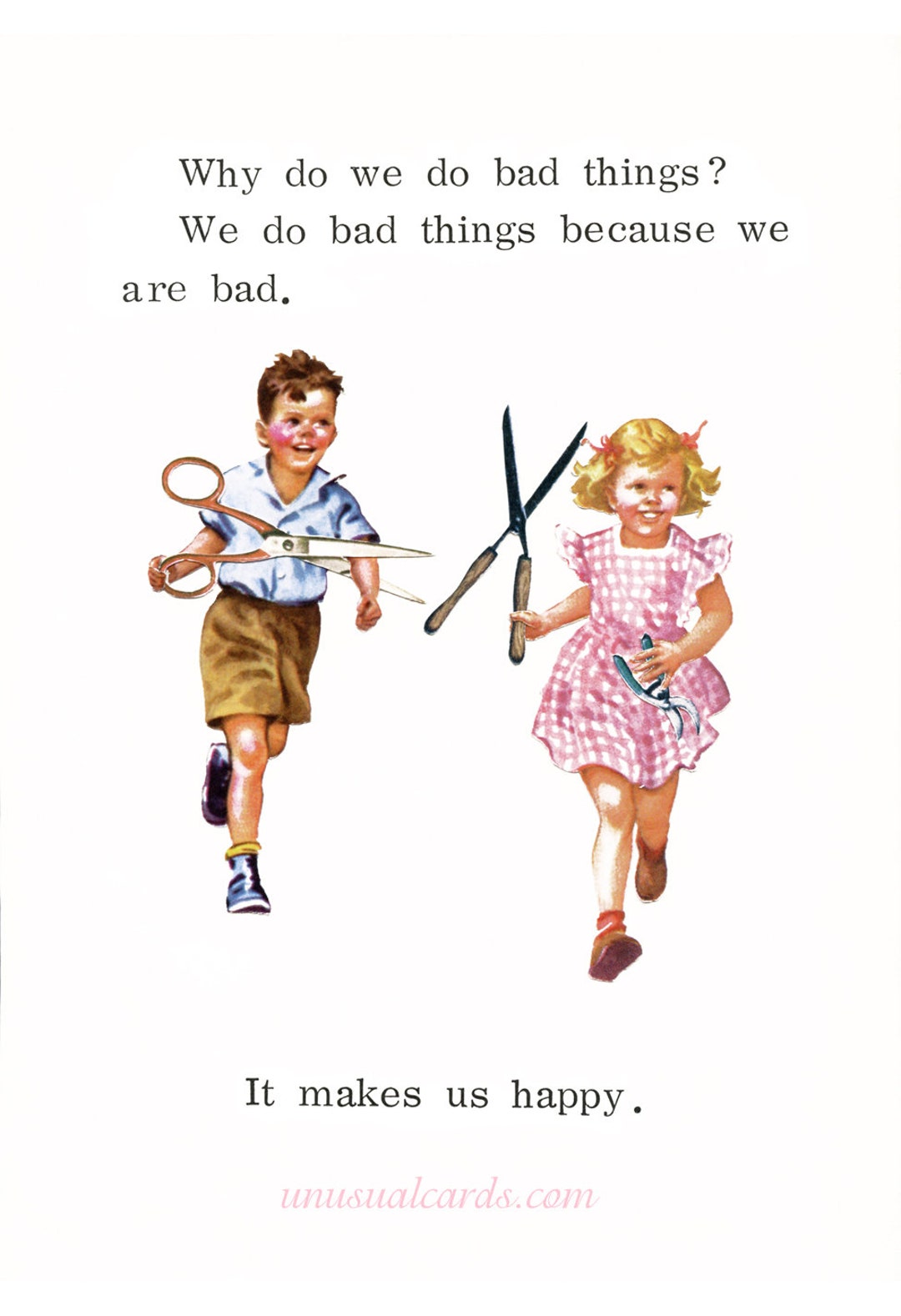 We Do Bad Things- Single Sticker - Waterproof and UV Resistant- Perfect ...