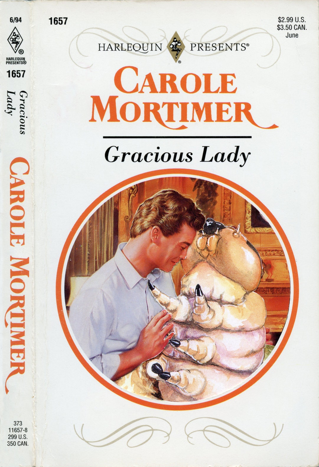 Gracious Lady Original Art Collage Made From Hand Cutting a Romance ...