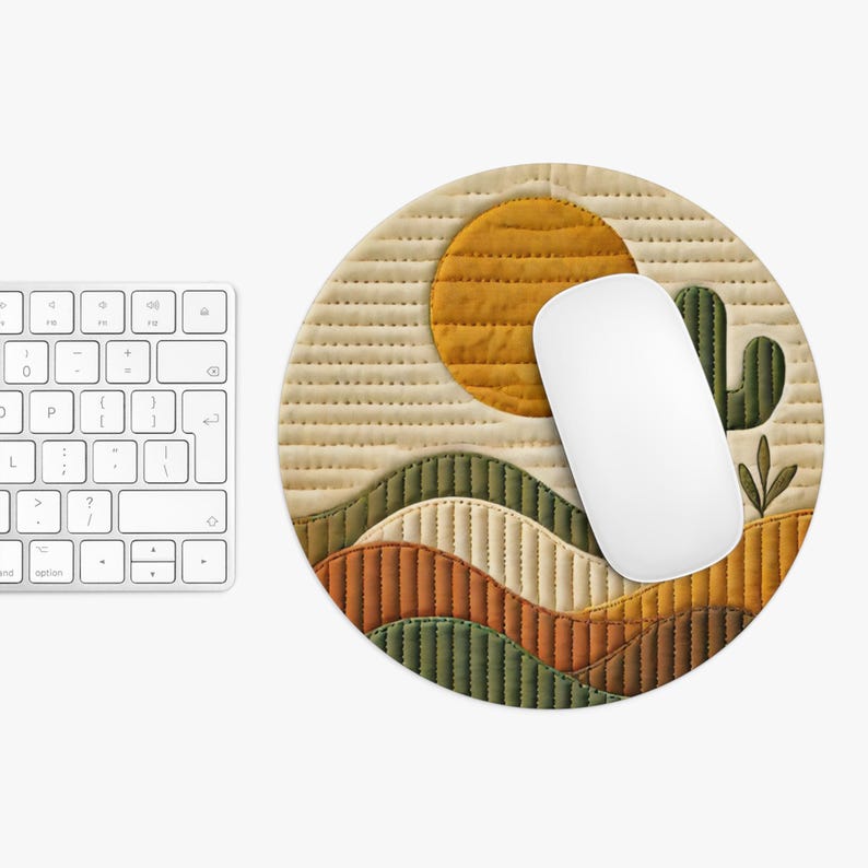 The Quilted Desert Mouse Pad - Etsy