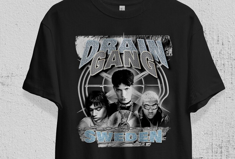 Drain Gang Graphic T-shirt - Etsy