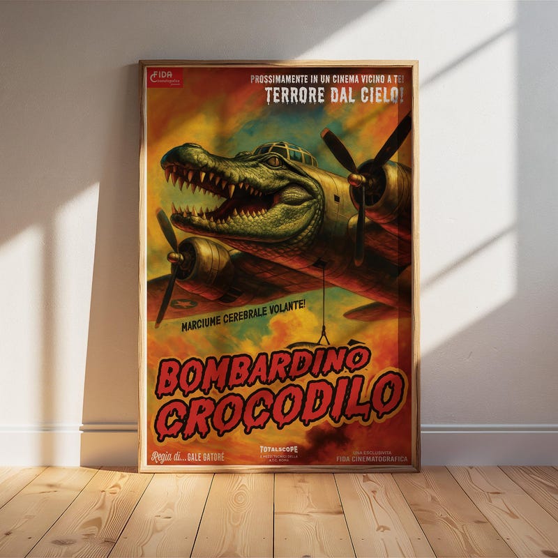 Bombardino Crocodile Toy - Etsy