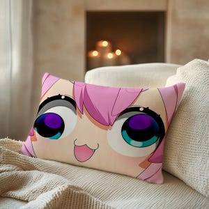 Chibidoki Vtuber Pillow | Anime Body Pillow, Lumbar Support - Etsy