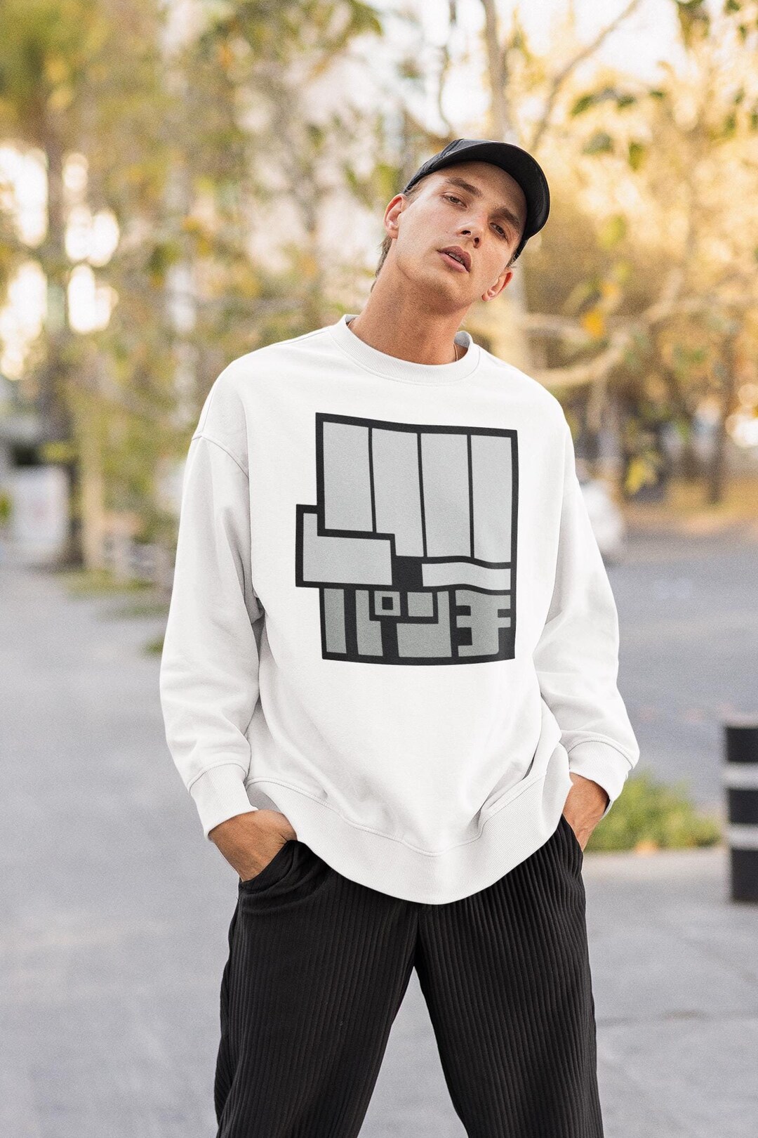 Dandadan "punch Kick" Sweatshirt, Double Sided, Unisex Graphic ...