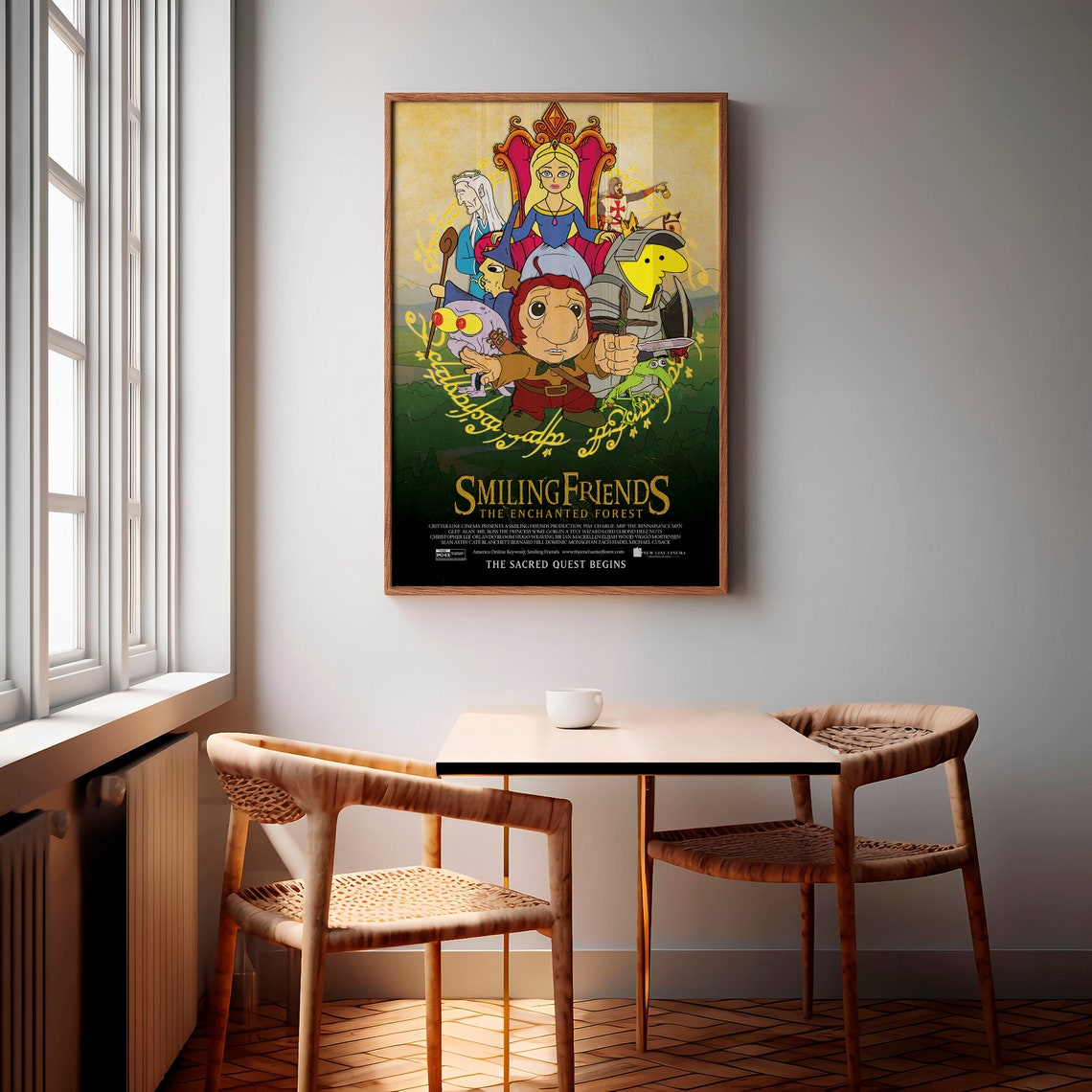 Smiling Friends ‘the Enchanted Forest’ Poster | 24x36 Wall Art | Cult ...