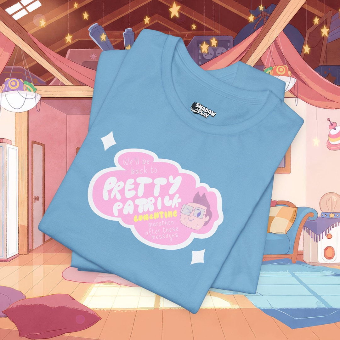 Pretty Patrick Lunchtime T-shirt - Cute Unisex Jersey Short Sleeve Tee ...