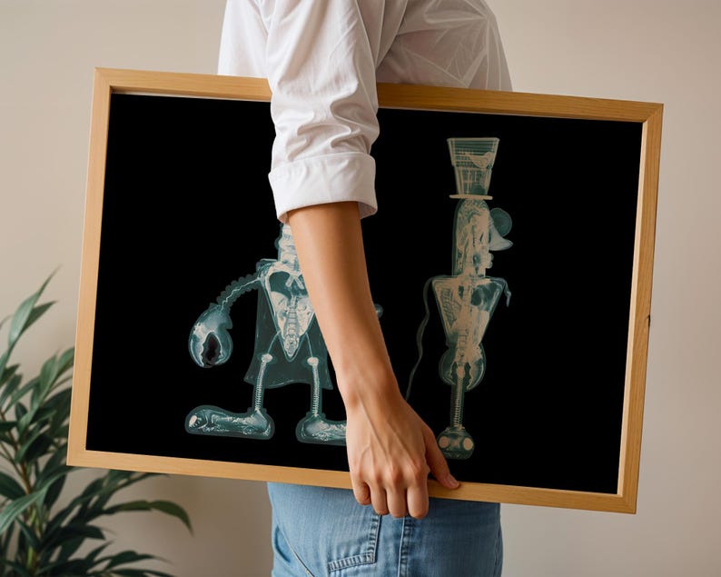 Silly Samuel X-ray Poster - Smiling Friends Art Print - Funny Cartoon ...