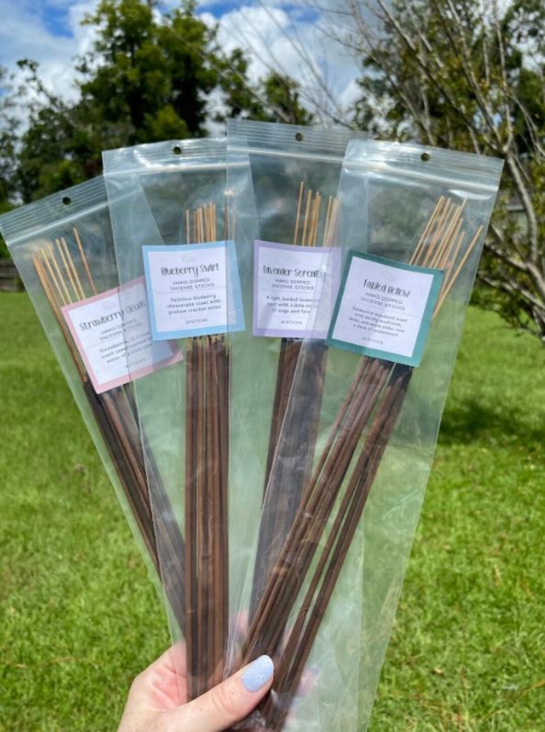 Hand Dipped Incense | Incense Sticks | Choose Your Favorite Scent ...