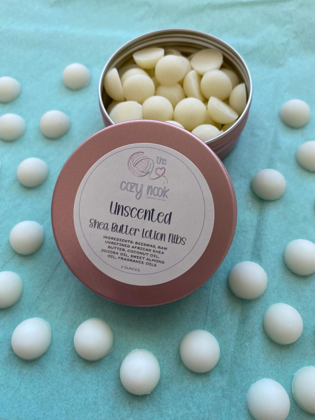 Lotion Nibs | Single Use Solid Lotion | Natural Beeswax | Shea Butter ...