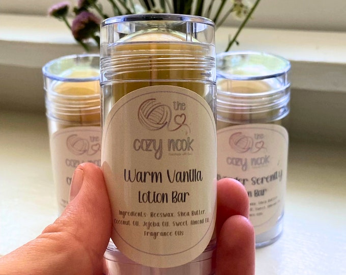 Lotion Sticks | Solid Lotion Bar Tubes | Natural Beeswax Lotion | Shea ...