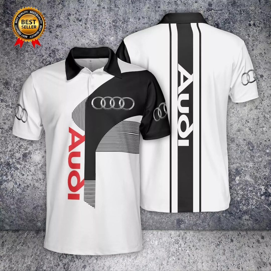 Audi Racing Team 3D Printed Polo Shirt Men's Size S-5XL - Etsy