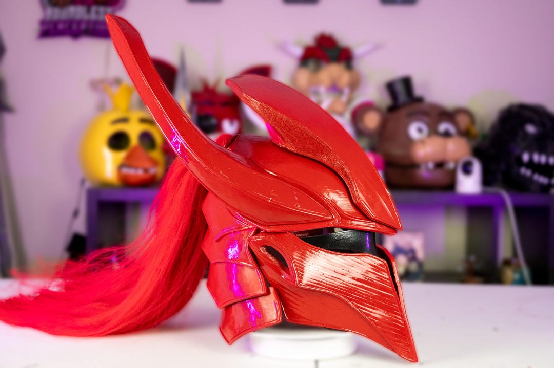 3D Printed Igris Helmet From Solo Leveling – Wearable Cosplay Prop Fits ...