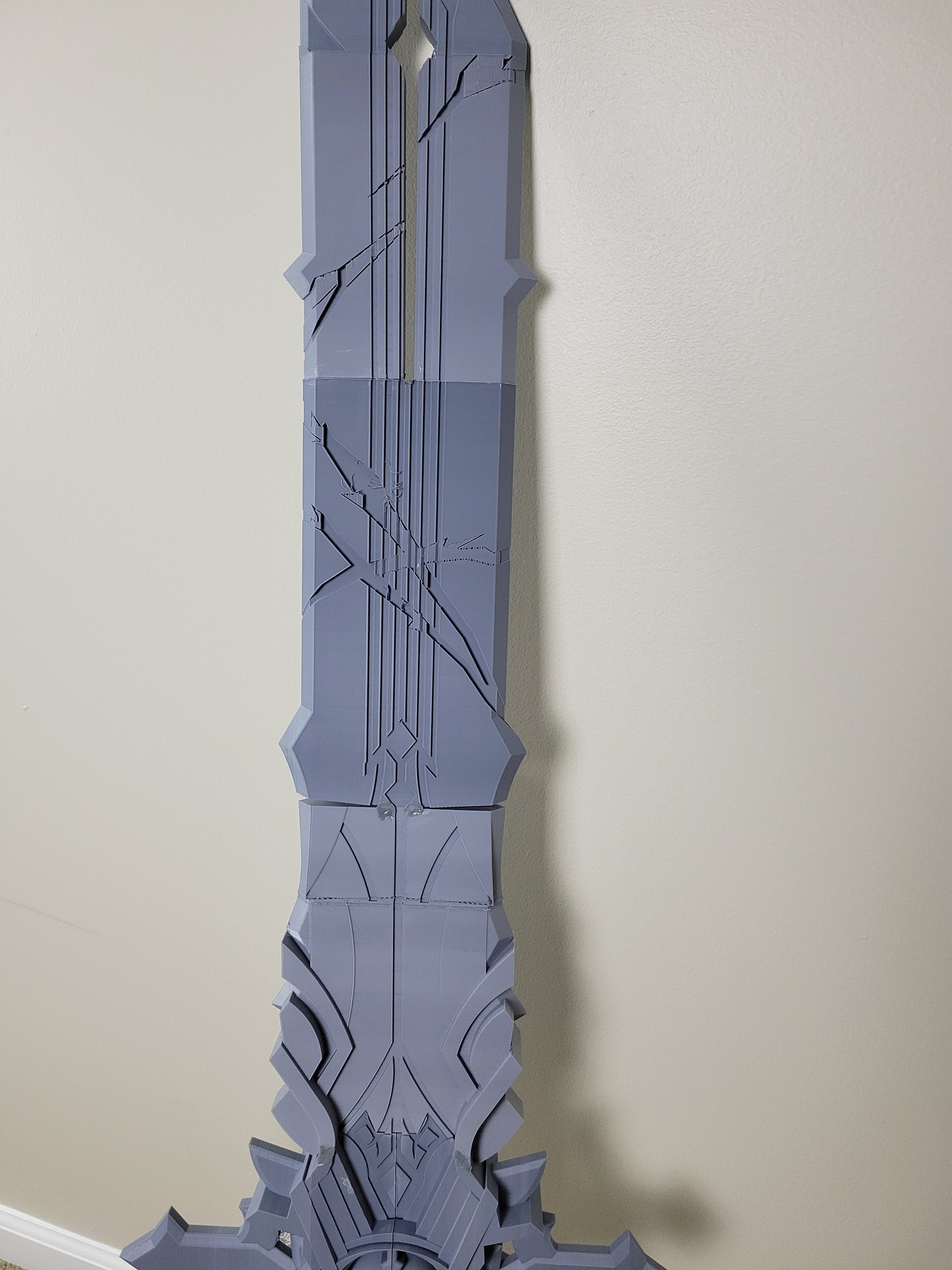 Wolf's Gravestone Claymore Genshin Impact Cosplay Prop 3D Printed Sword ...