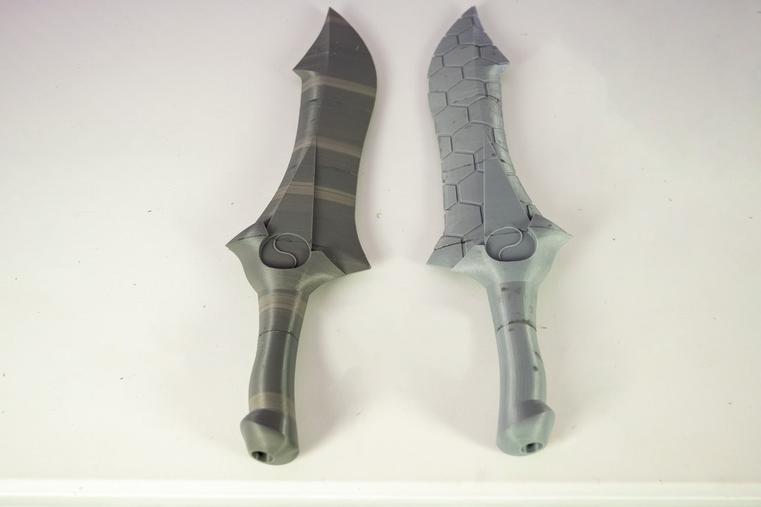 3D Printed Archer Swords Kanshou and Bakuya Fate Stay Series Cosplay ...