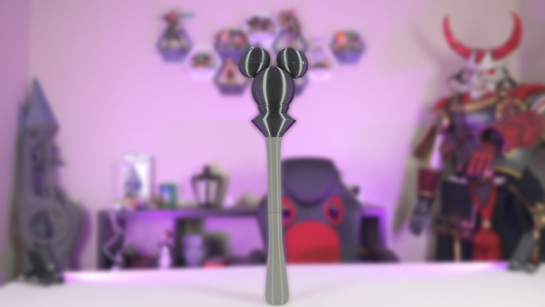 3D Printed Disney Donald Kingdom Hearts Dream Rod - Etsy