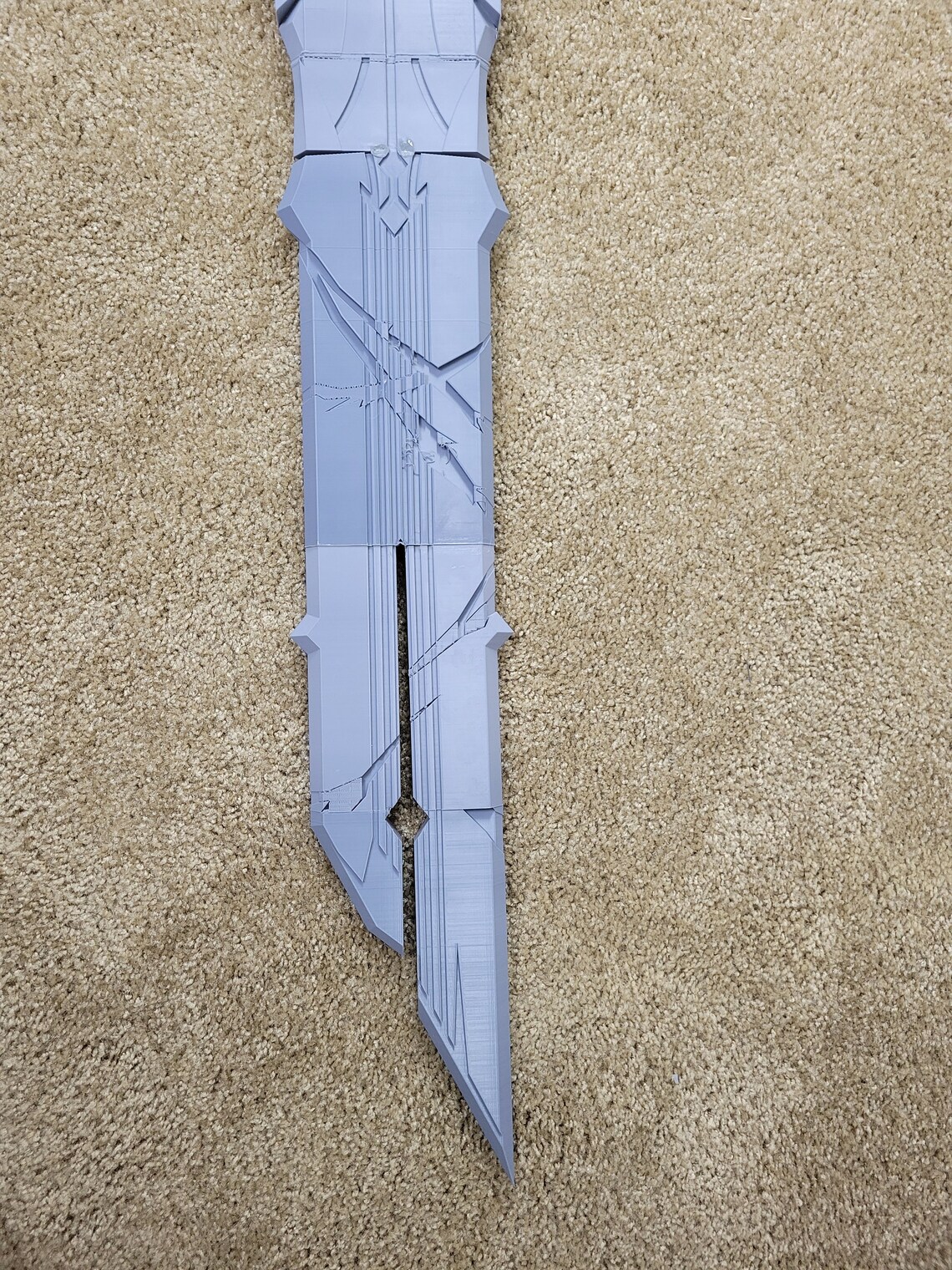 Wolf's Gravestone Claymore Genshin Impact Cosplay Prop 3D Printed Sword ...
