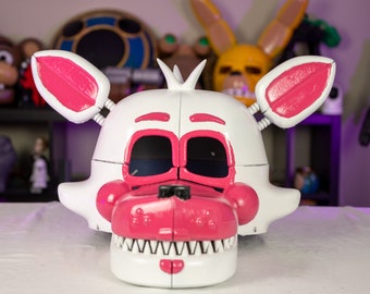 Foxy Mask Cosplay Fnaf VR 3D Printed Mangle Five Nights at Freddys ...