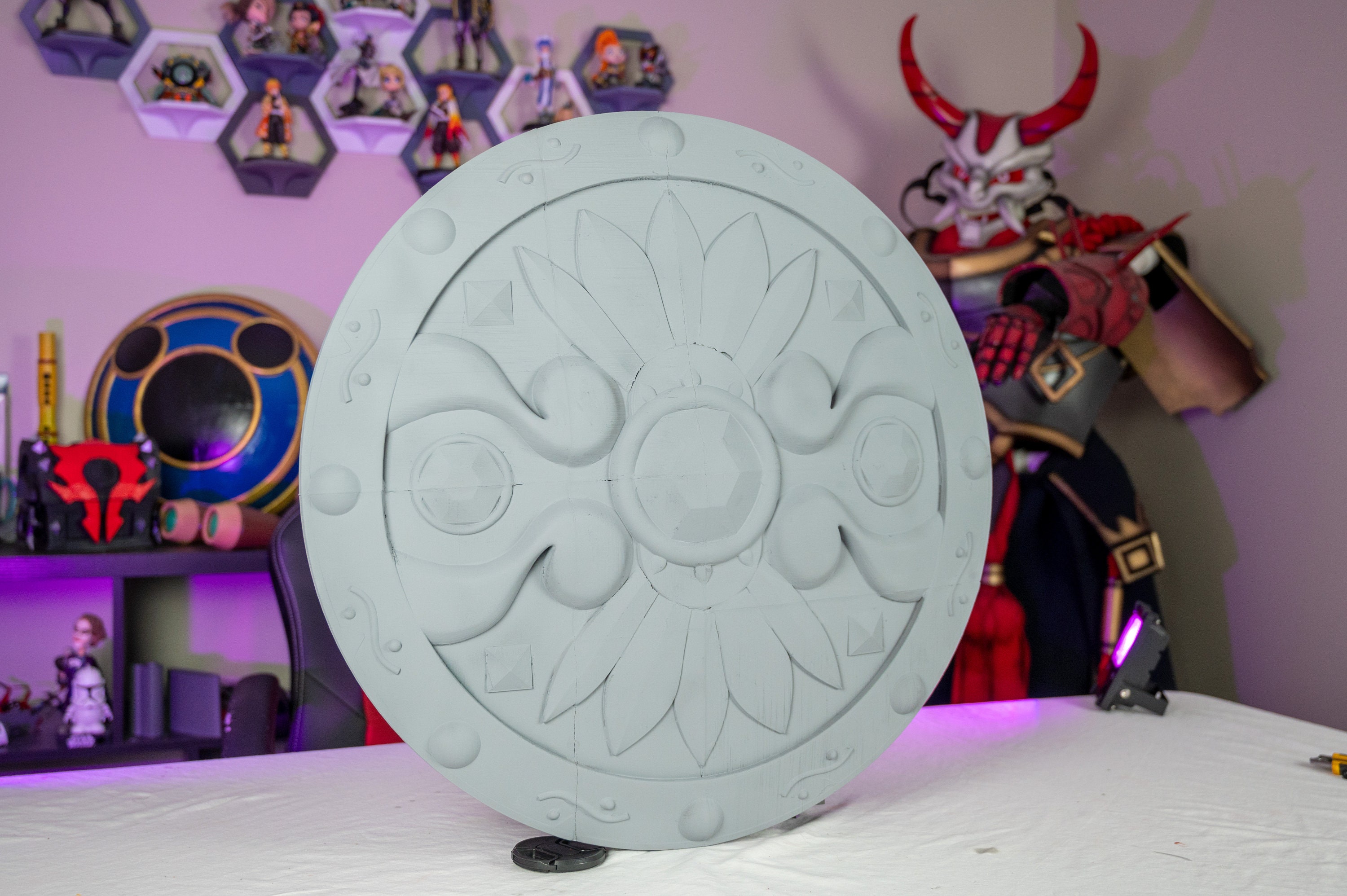 Urbosa 3D Printed Gerudo Daybreaker Breath of the Wild Zelda Shield - Etsy