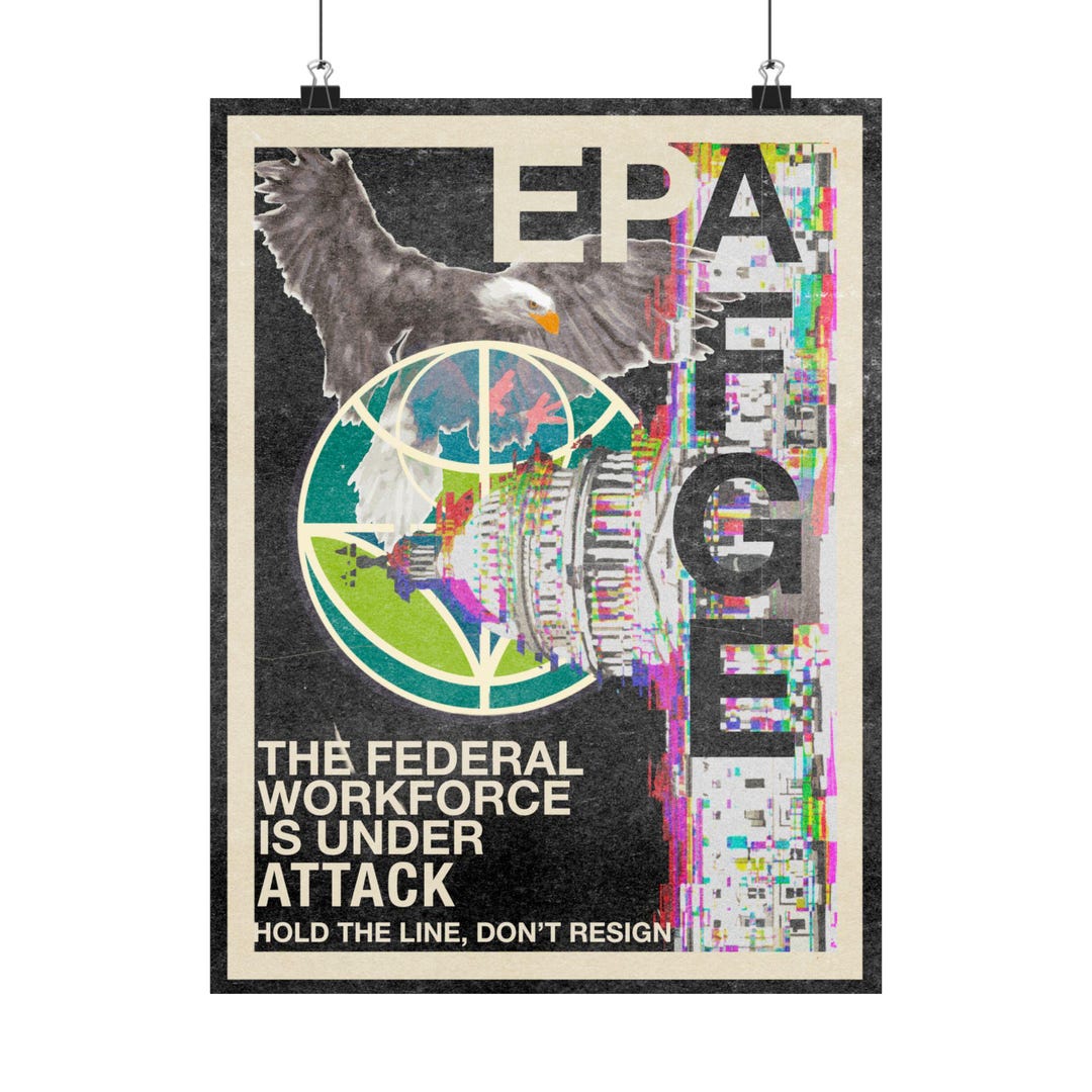 Federal Workforce Union Art Print – AFGE Mutual Aid Support - Etsy
