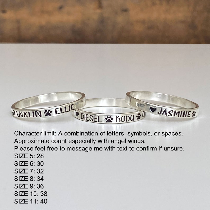 Paw Print Ring Dog Ring Personalized Pet Ring Paw Print - Etsy