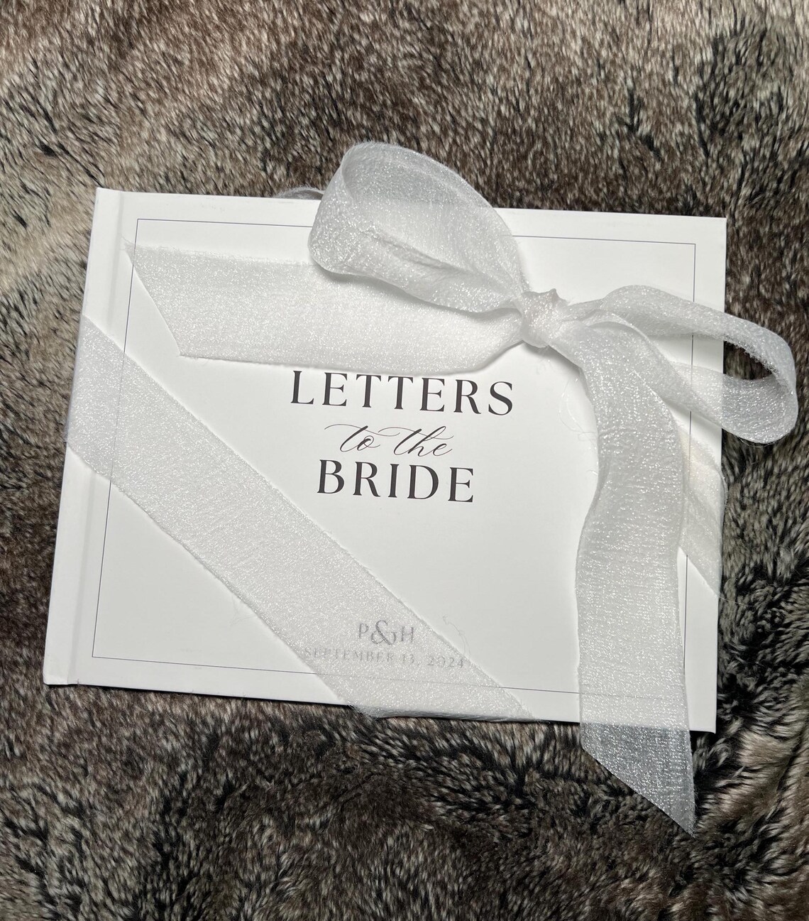 Letters to the Bride Canva Template, Gift for the Bride, Wedding Day ...