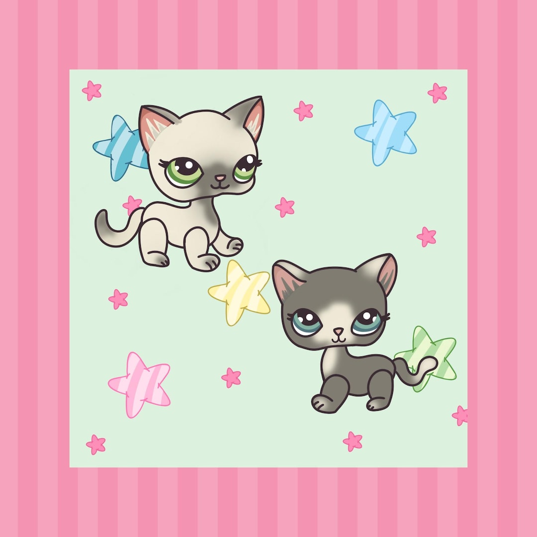 4x4" Glossy LPS Fun and Stars Wall Decor Art Mini Prints - Etsy