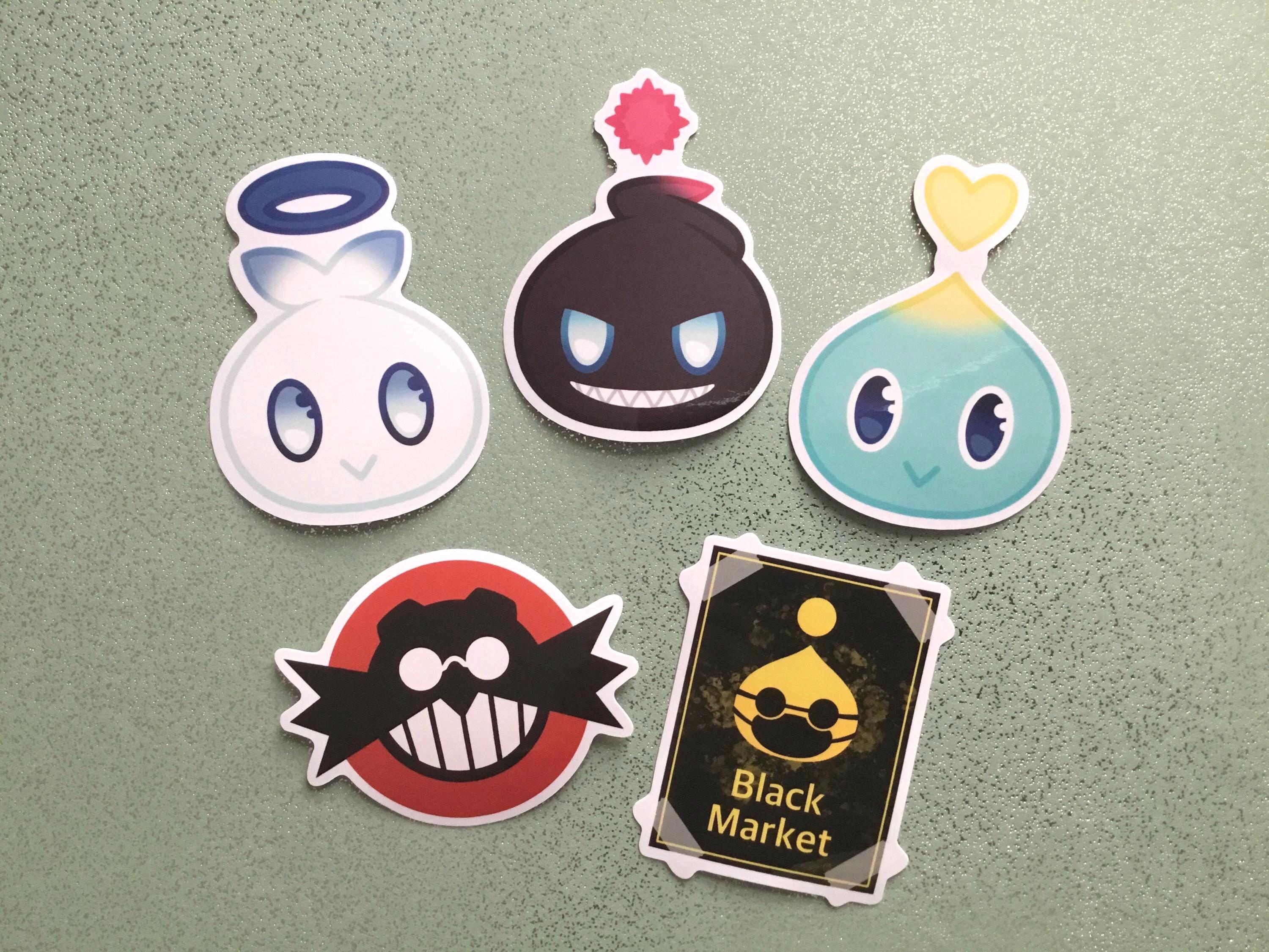 Sonic Chao and Eggman Empire Stickers - Etsy